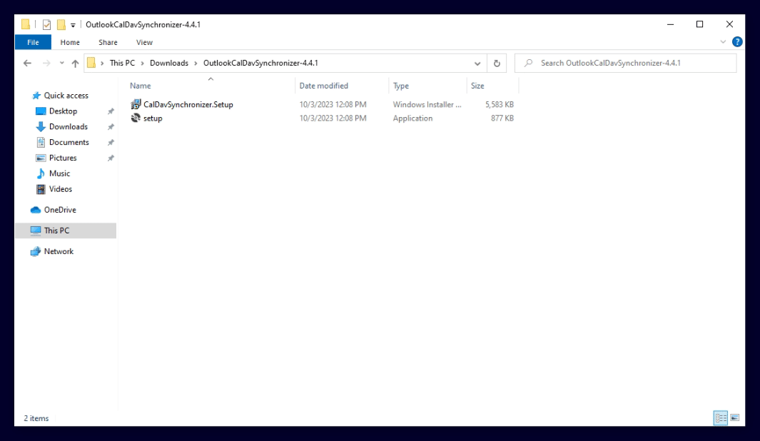 Configuring Calendar and Contact Synchronization in Outlook - Master Site