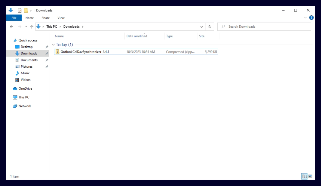 Configuring Calendar and Contact Synchronization in Outlook - Master Site